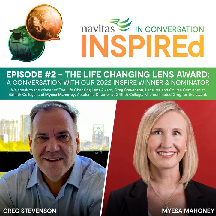 2023 INSPIREd series: Episode 2 with Greg Stevenson & Myesa Mahoney