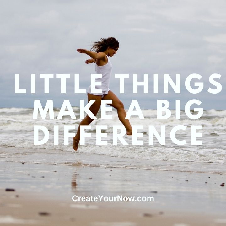 3097 Little Things Make a Big Difference