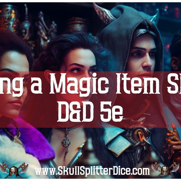 Creating Magic: A Guide to Running a Successful D&D 5e Magic Item Shop