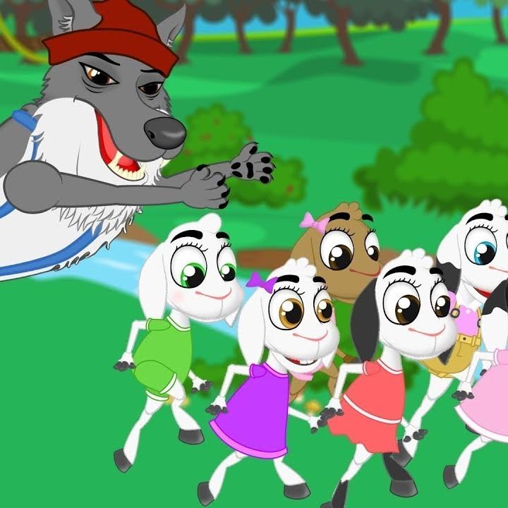 026. 2 Cuentos El Lobo y Las Siete Cabritos Cuentos infantiles para ...