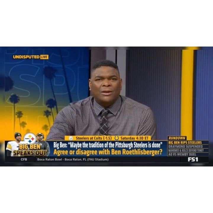 'Don't Dance Around It': Keyshawn Johnson Blasts Ben Roethlisberger ...