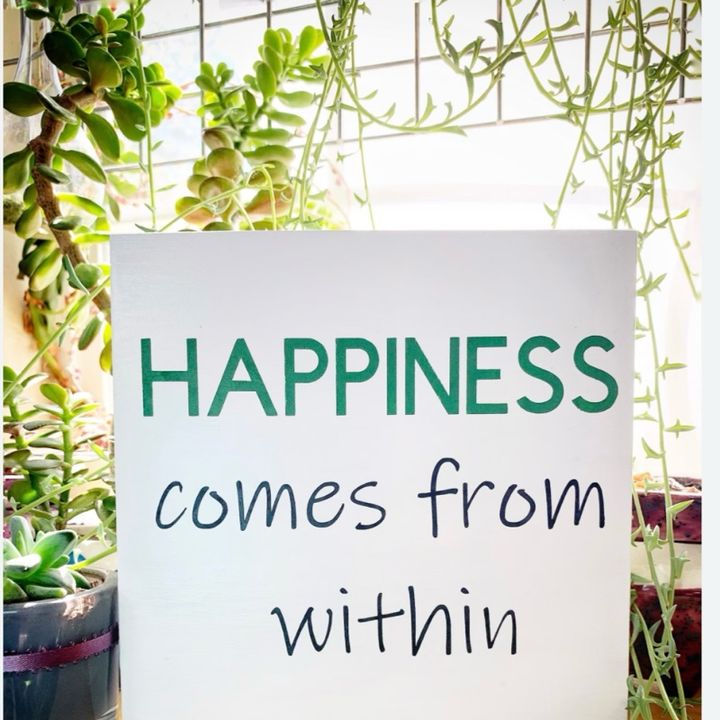 Happiness comes from within
