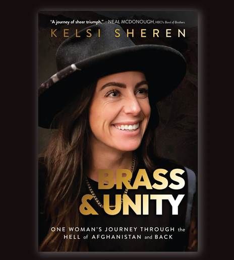 Ex-combat veteran & artillery gunner Kelsi Sheren, author of Brass ...