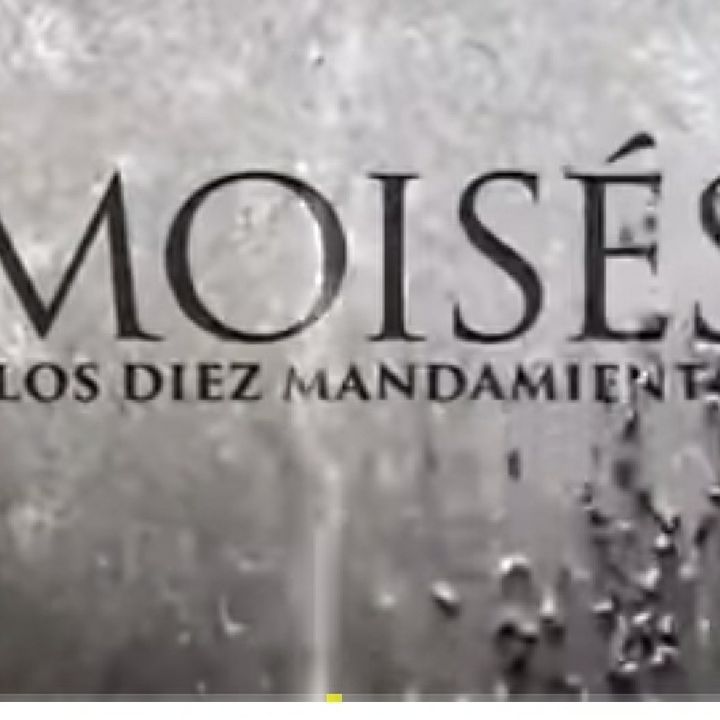 Historia Moises Y Los Diez Mandamientos