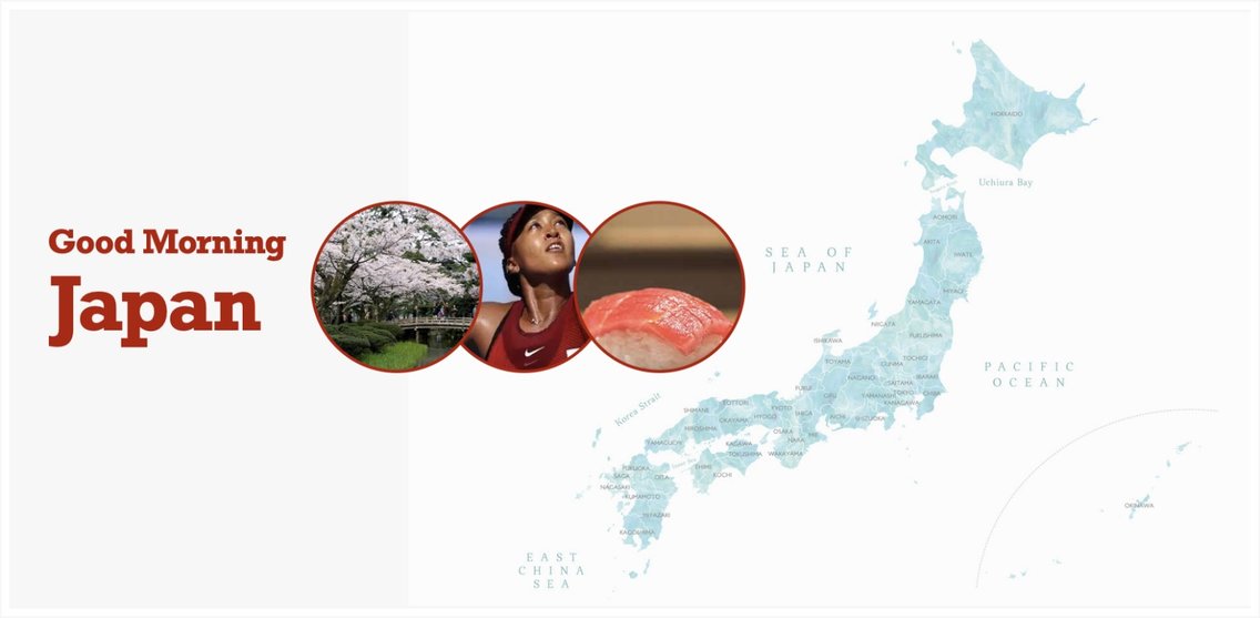GOOD MORNING JAPAN. Notizie, luoghi e protagonisti del Giappone.